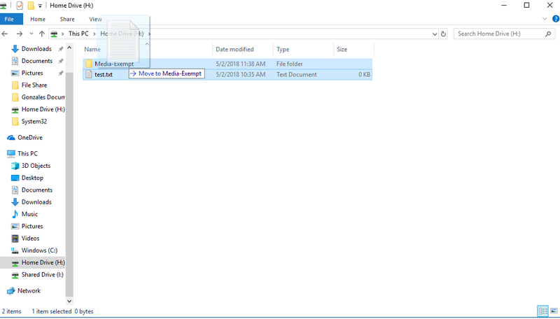Files Shares Usage Guidelines